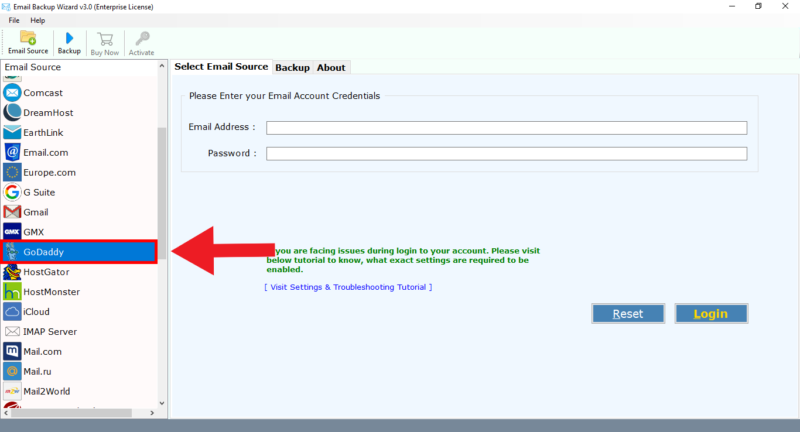 How to Backup GoDaddy Email to Hard Drive Effortlessly - Advik