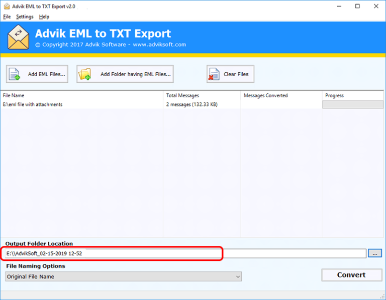 Extract Attachments from EML Files in Bulk