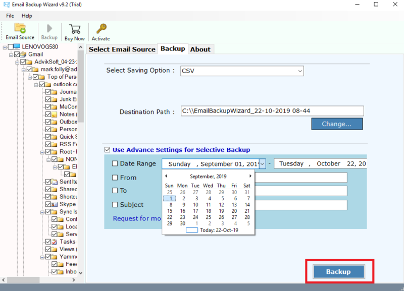 Gmail To CSV Converter Export Gmail Emails To Excel