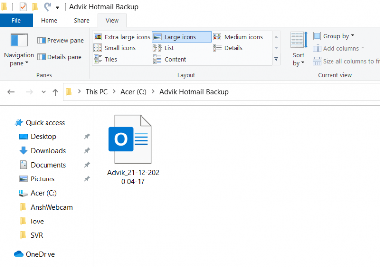 How to Backup Hotmail Emails to Hard Drive?