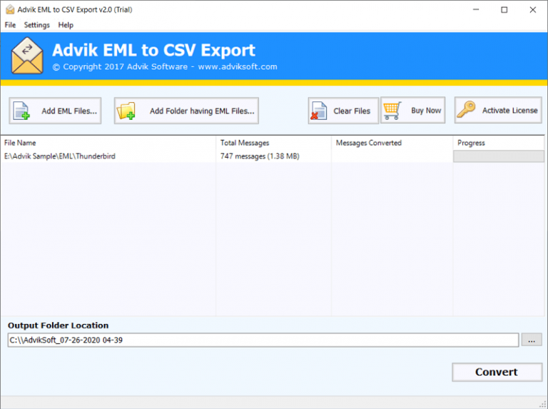 How To Export Thunderbird Emails To Excel Csv File