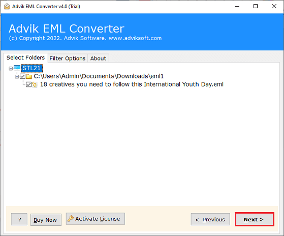 How to Convert EML to JPG Image File in Bulk?