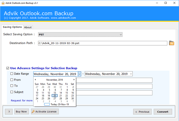 How to Backup Outlook Emails from Browser?