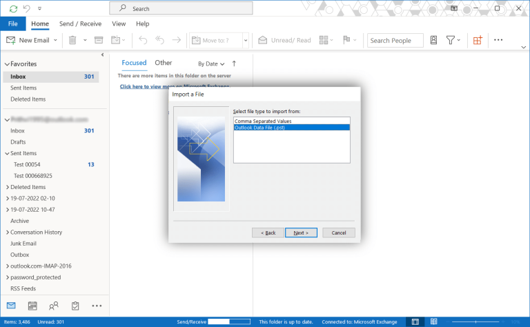 How to Move Outlook Folders From One Account to Another?