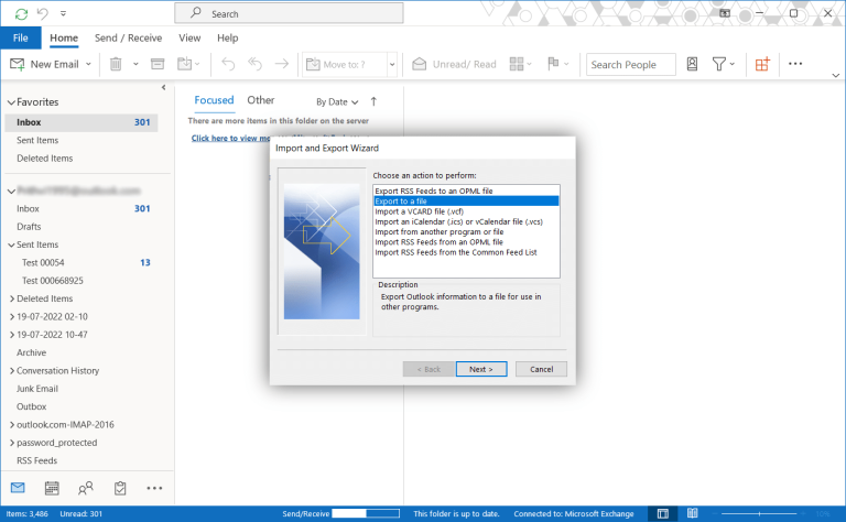 How to Move Outlook Folders From One Account to Another?