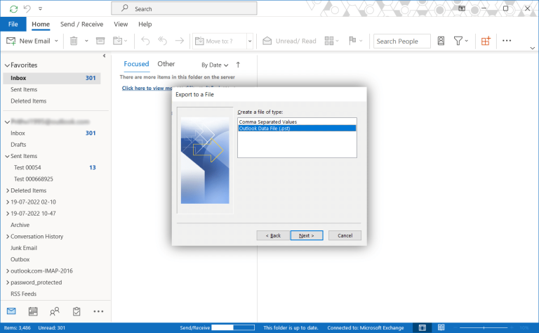 How to Move Outlook Folders From One Account to Another?