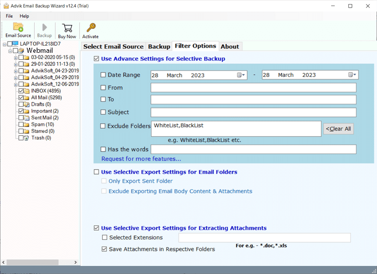 How to Download All Attachments from Webmail Account?
