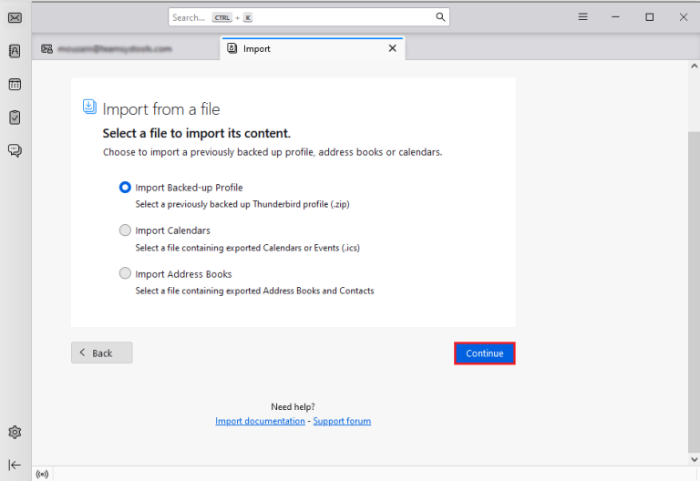 How to Import MBOX to Thunderbird Windows?