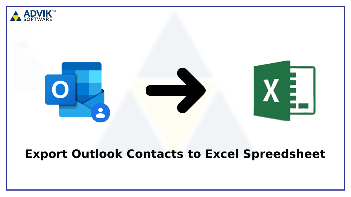 How To Export Outlook Contacts To Excel Spreedsheet 