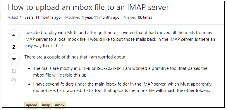 How to Import MBOX to IMAP Server?