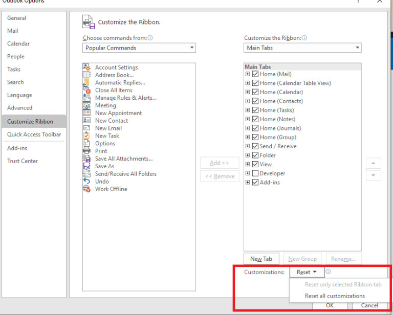 How to Change Outlook Inbox View Back to Normal?