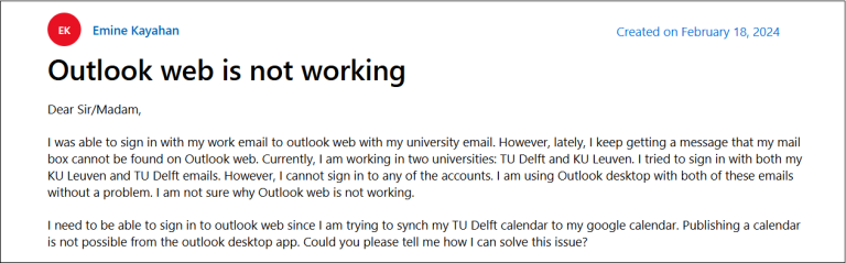 How to Fix "Outlook Web Not Working"?