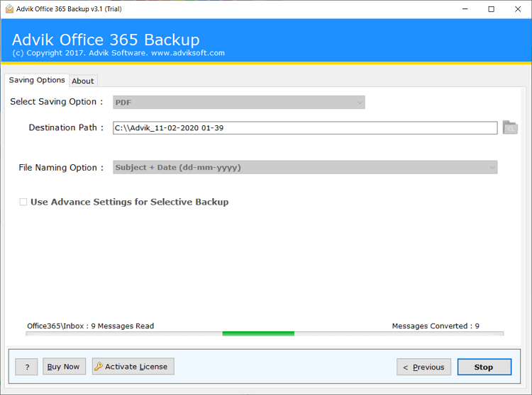 Office 365 Backup Tool - Download Emails to Computer | Hard Drive